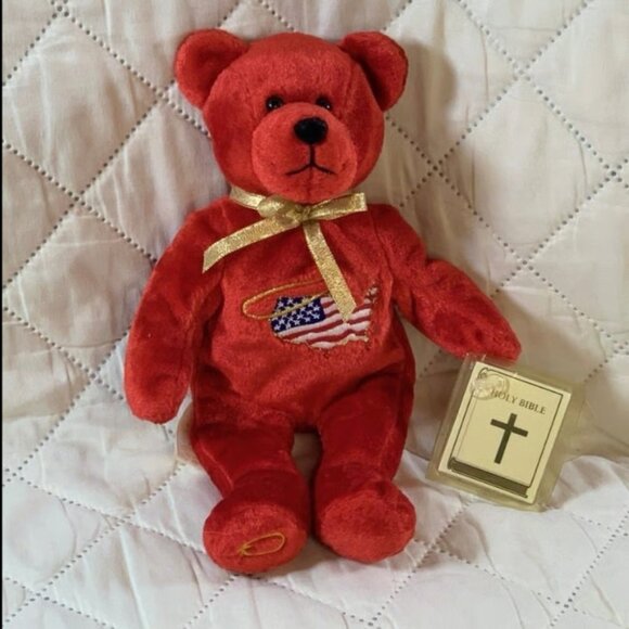Toys | Holy Bears Tribute Series Allegiance Bear God Bless America Bear ...